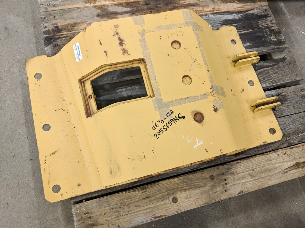 Unused Caterpillar GUARD A - BOTTOM 2055659 | Portland Tractor Inc. (PTI)