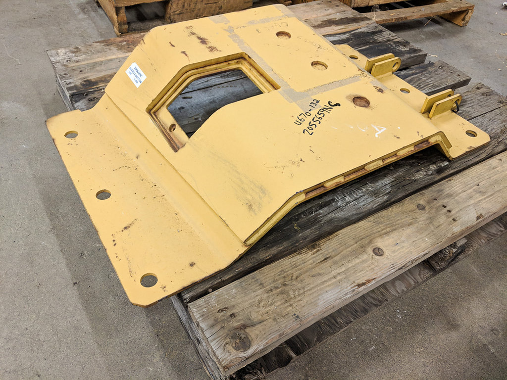 Unused Caterpillar GUARD A - BOTTOM 2055659 | Portland Tractor Inc. (PTI)